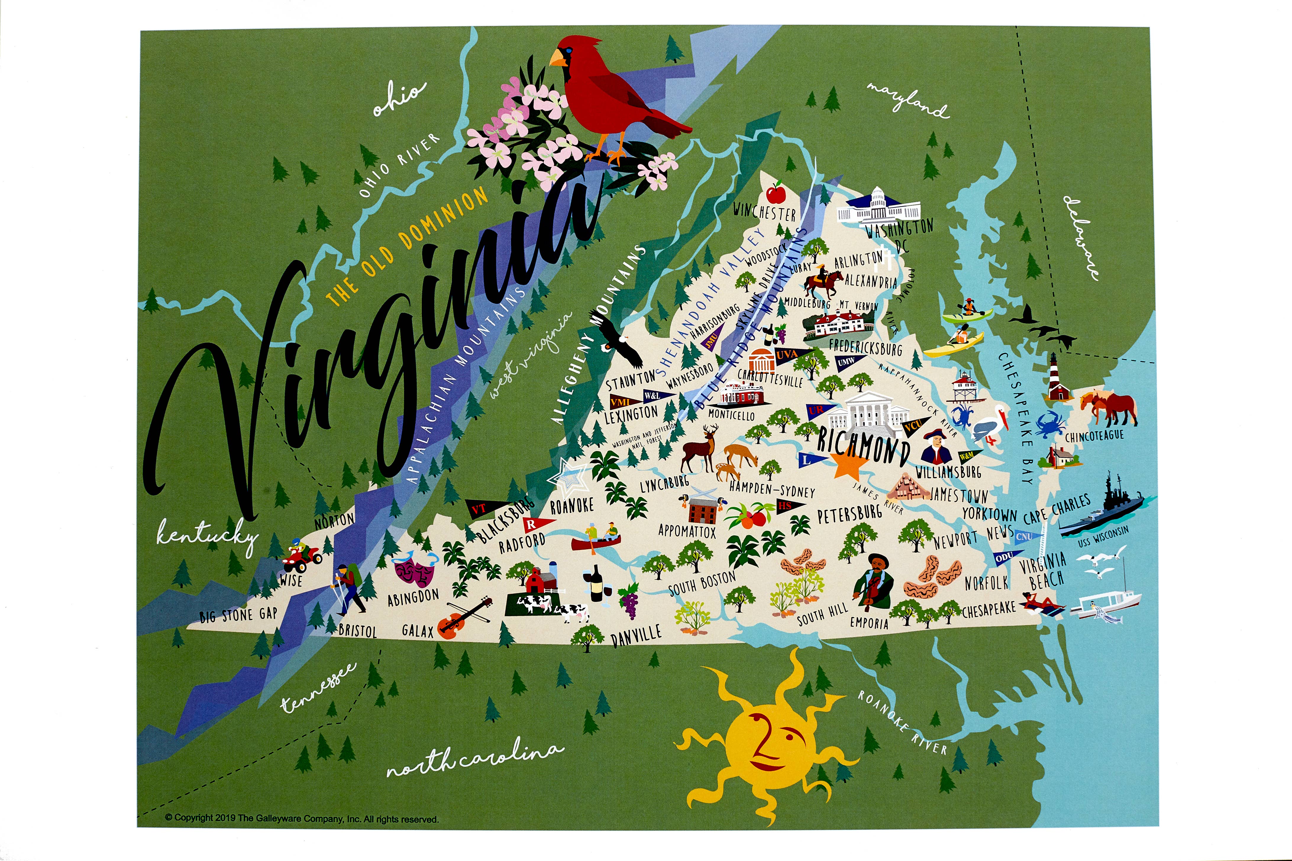 Virginia Decal | The Virginia Shop