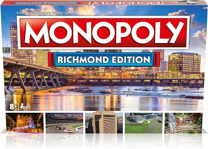 Richmond, VA Monopoly Board Game | The Virginia Shop
