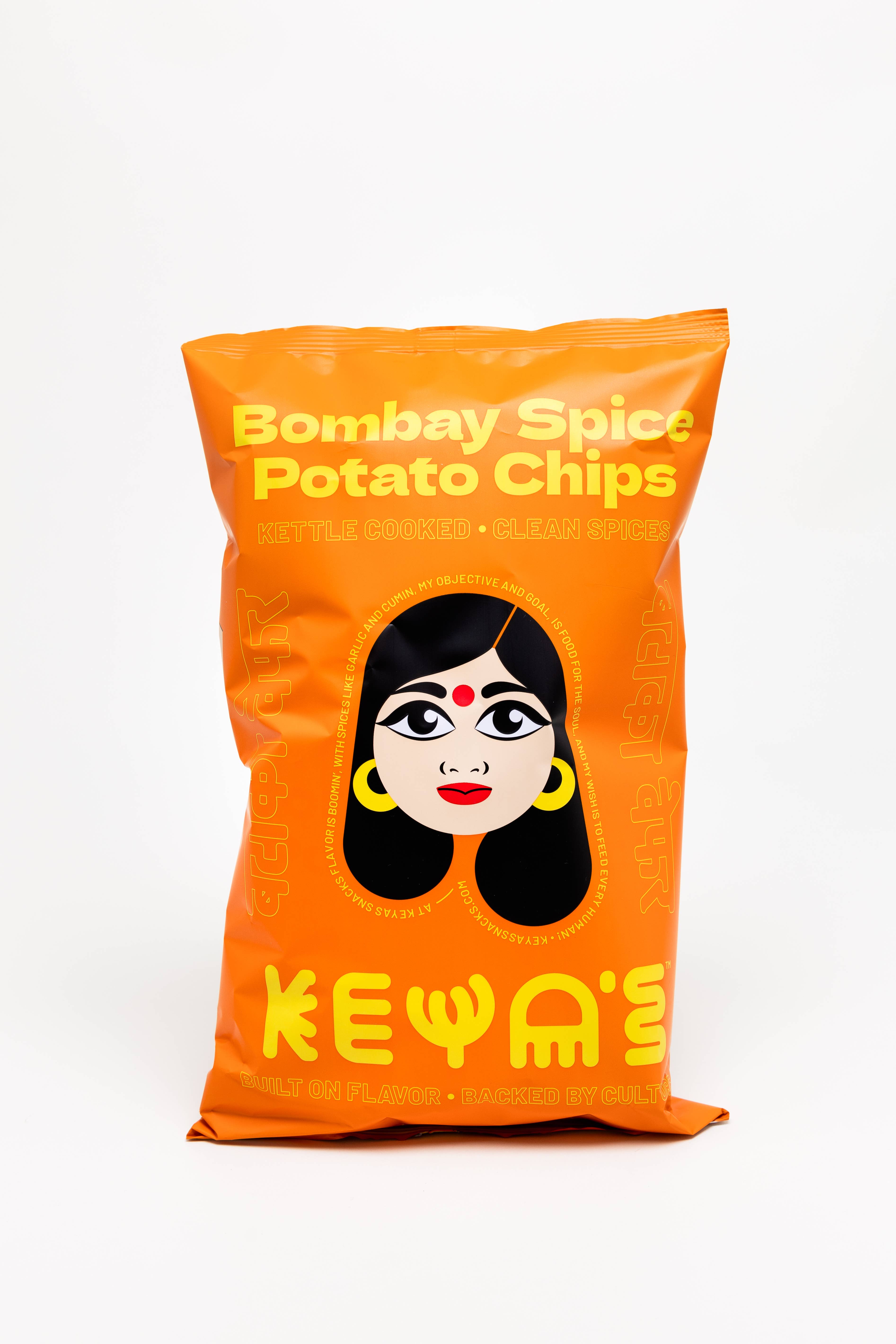 Keya's Bombay Spice Masala Potato Chips 6 oz bag | The Virginia Shop