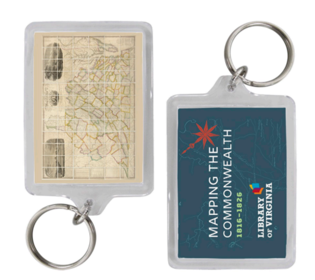 Boye Map Keychain | The Virginia Shop